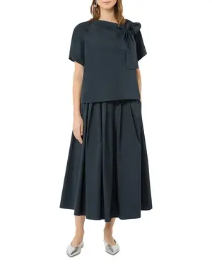 Max Mara Wkdalpaca Midi Skirt