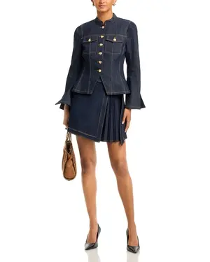 Cinq À Sept Tammi Pleated Mini Skirt