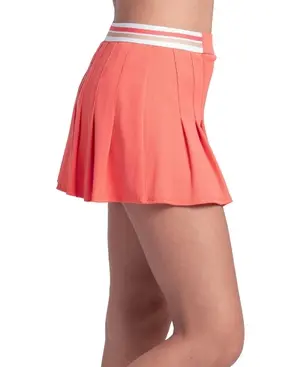 Lucky In Love Heritage Stripe Pleat Skirt