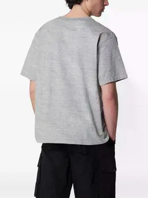 Needles Butterfly-embroidered Pocket T-shirt
