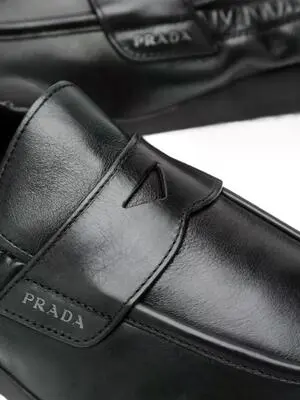 Prada Speedrock Leather Loafers
