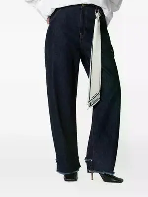 DARKPARK Lisa Scarf-adorned Jeans