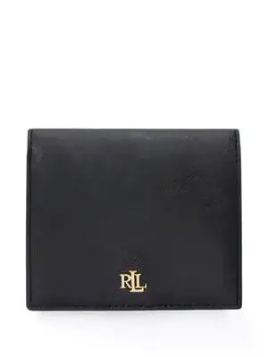 Ralph Lauren Compact Logo-plaque Wallet - Black