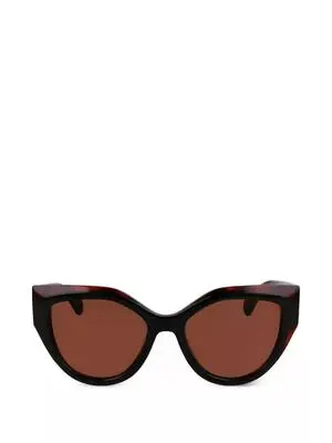 FERRAGAMO Oversized Cat-eye Sunglasses - Brown