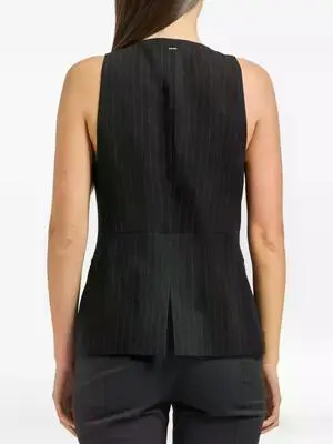 BOSS Pinstripe Pattern Waistcoat
