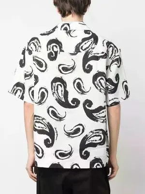 Jacquemus Paisley-print Short-sleeve Shirt