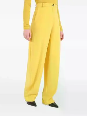Elisabetta Franchi Belt-loop Wide-leg Trousers