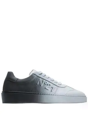 N°21 Gradient Effect Leather Sneakers