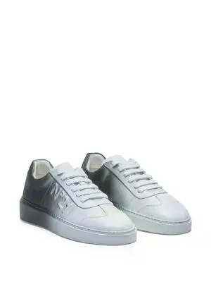 N°21 Gradient Effect Leather Sneakers