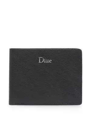 DIME Logo-print Leather Wallet