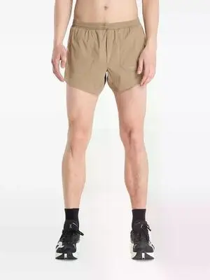 CIELE Logo-patch Elasticated-waist Shorts
