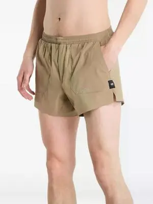 CIELE Logo-patch Elasticated-waist Shorts