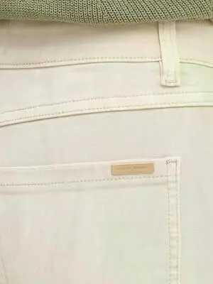 Joseph Ribkoff Laser-cut Frayed Edge Flared Jeans
