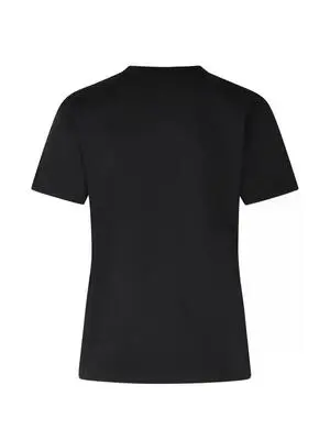 Moncler Logo-embroidered Patch Detail T-shirt