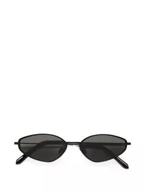 RETROSUPERFUTURE Zyra Geometric-frame Sunglasses - Black