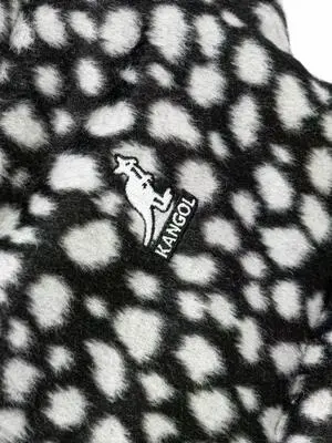 KANGOL Mega Leopard Print Trapper Hat