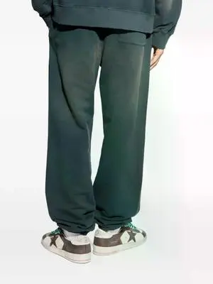GOLDEN GOOSE Faded Effect Cotton Track Pants