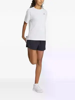 Adidas Logo-print High-waisted Shorts