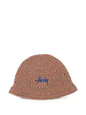 StÜssy Embroidered Logo Bucket Hat