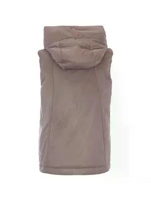 Max Mara Hooded Gilet - Neutrals