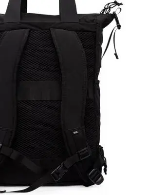 VANS Logo Patch Paneled Backpack