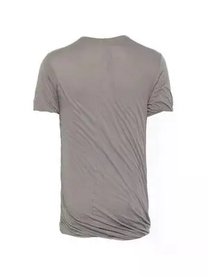 Rick Owens Double-layer Short-sleeve Cotton T-shirt