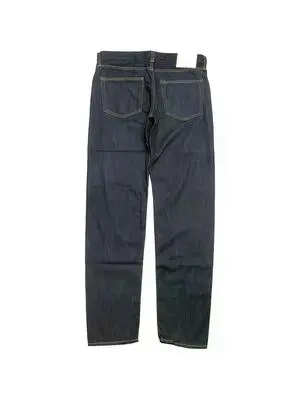 MOMOTARO Indigo Tapered-leg Jeans With Contrast Stitching