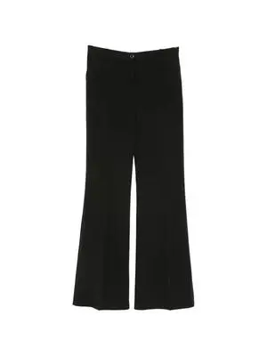 Pinko Pressed-crease Flared Trousers