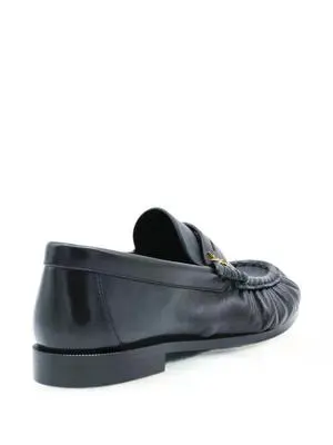 Saint Laurent Le Loafer Ruched Loafers