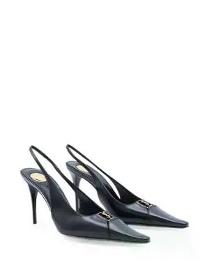 Saint Laurent Babylone Bretuel Slingback Pumps - Black