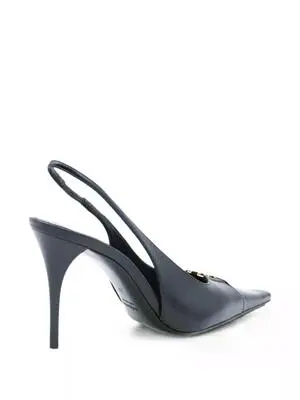 Saint Laurent Babylone Bretuel Slingback Pumps - Black
