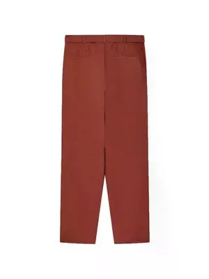 Emporio Armani Belted Pleat Detail Trousers