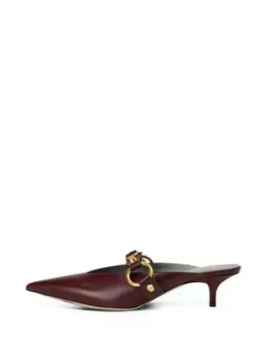 Balenciaga Buckled Mules Clogs For Women