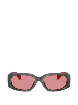 Moncler Lumin Rectangle Sunglasses - Grey