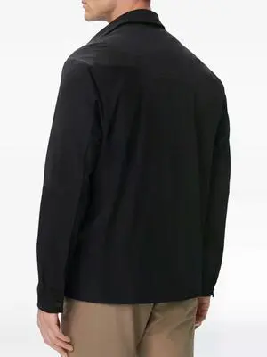 BOSS X Porsche Logo-emed Flap-pocket Shirt