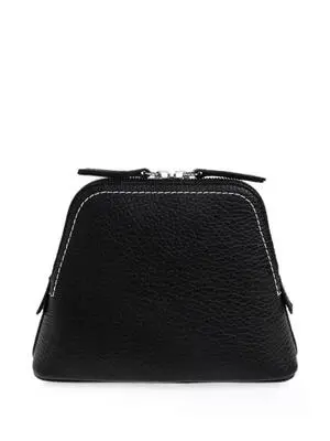 MAISON MARGIELA 5ac Grained Leather Wash Bag