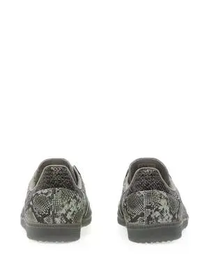 Adidas Samba Og Snakeskin-effect Sneakers - Grey