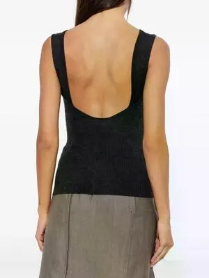 Victoria Beckham V-neck Sleeveless Knit Top