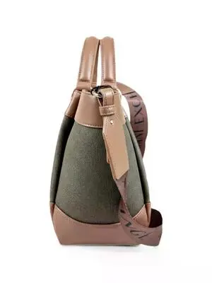 Armani Exchange Logo Plaque Tote Bag