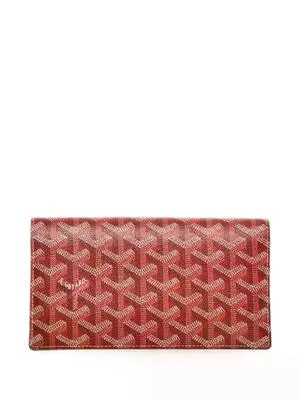 Goyard Richelieu Goyardine Wallet - Red
