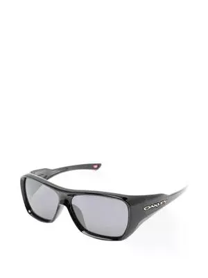 Oakley Square Frame Sunglasses With Logo Detail - Black