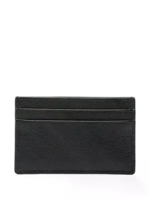 Alexander McQueen Graffiti Pebbled-leather Cardholder