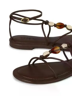 Ba&sh Caya Bead-embellished Strappy Sandals