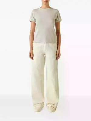 Soeur Aristide Heathered T-shirt With Embroidered Logo