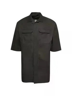 Rick Owens Flap-pocket Short-sleeve Shirt
