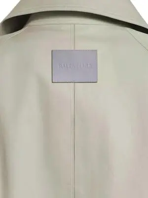 Balenciaga Double-breasted Cropped Trench Coat