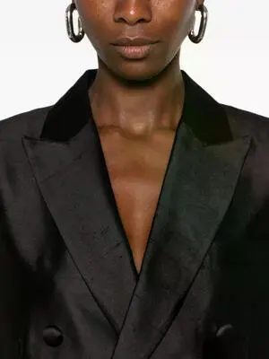DONDUP Peak Lapel Double-breasted Blazer