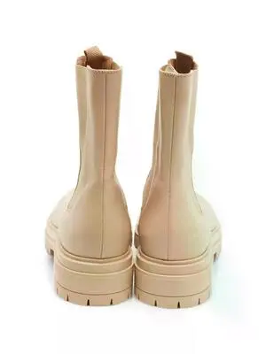 GIANVITO ROSSI Elastic-panel Combat Boots