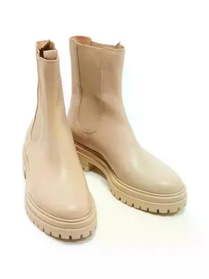 GIANVITO ROSSI Elastic-panel Combat Boots