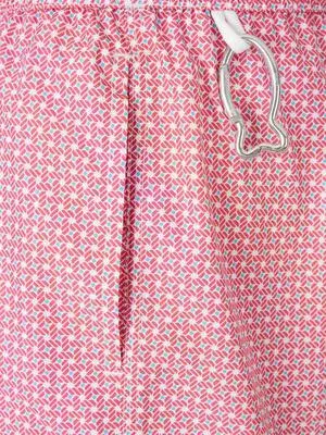Fedeli Geometric Print Swim Shorts